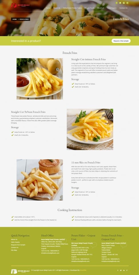 Iscon Balaji Foods - SmartFish Designs, Ahmedabad, India